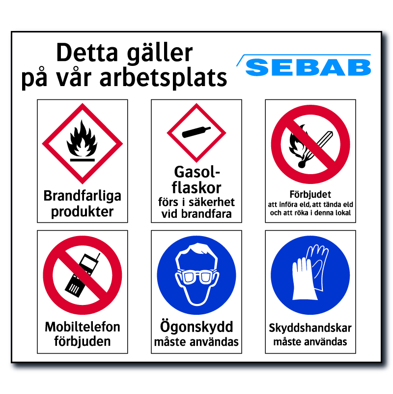 Din egen skylt för stolpmontage, 600x535mm (eller upp till 0,32m2)