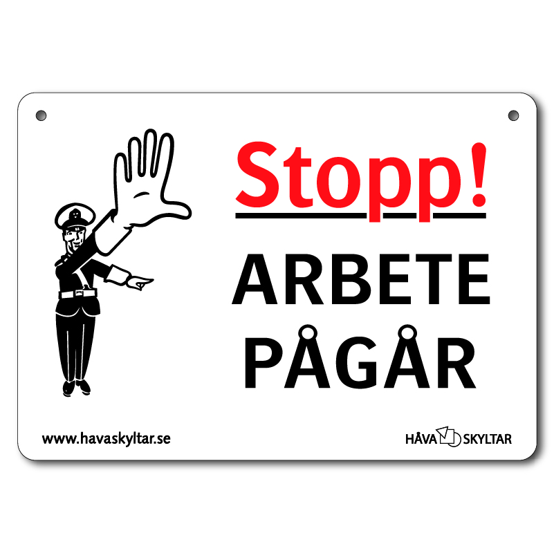 Rolig skylt, 148x105mm