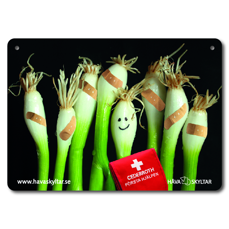 Rolig skylt, 120x85mm