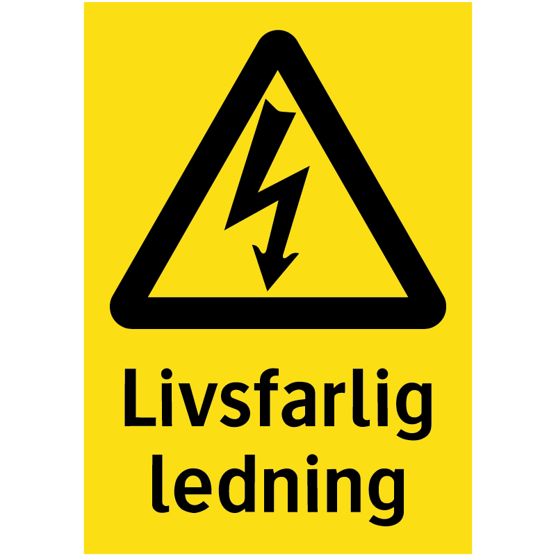 Varningsskylt