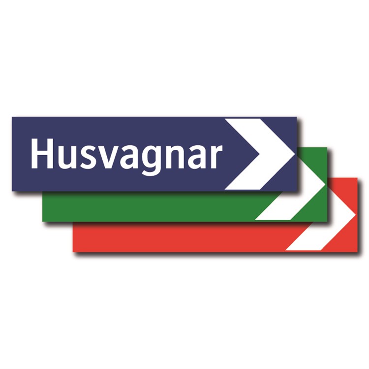 Din egen skylt för väggmontage, 550-900x200mm (eller upp till 0,18m2)