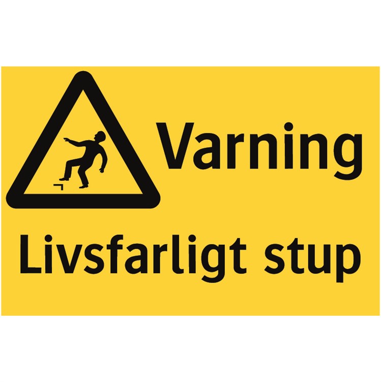 Varningsskylt