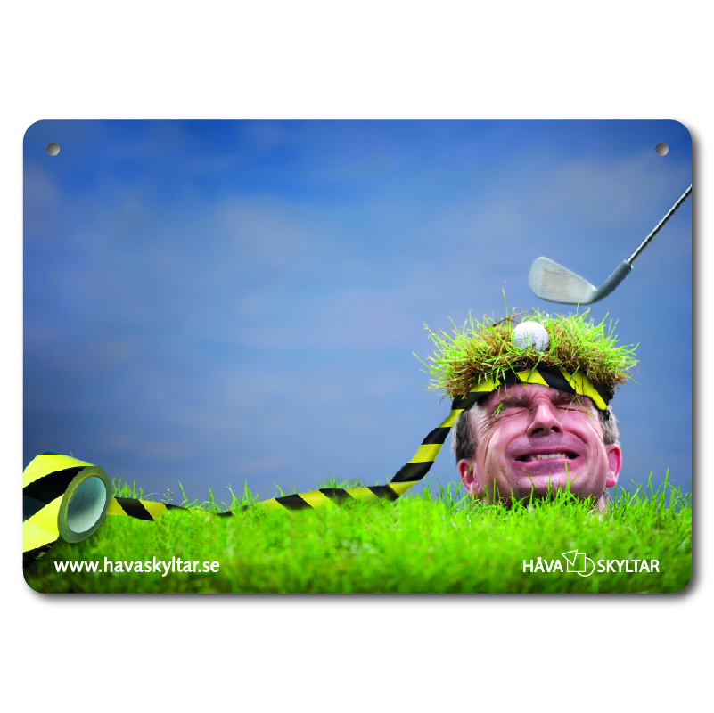 Rolig skylt, 120x85mm