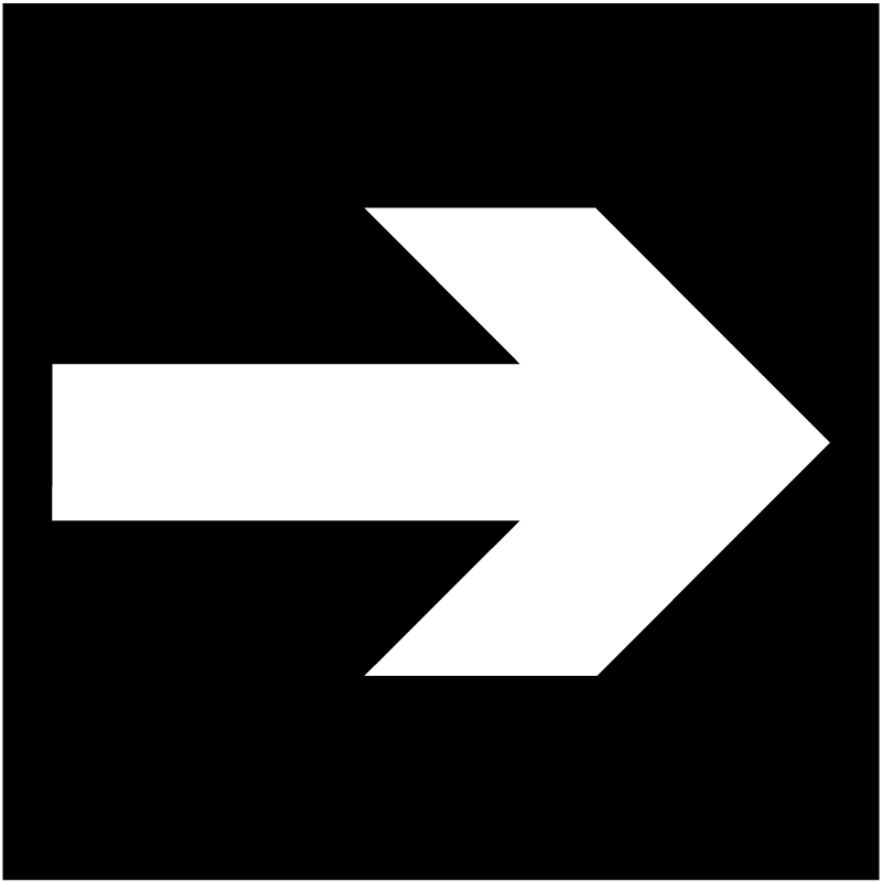 Pil för riktändring