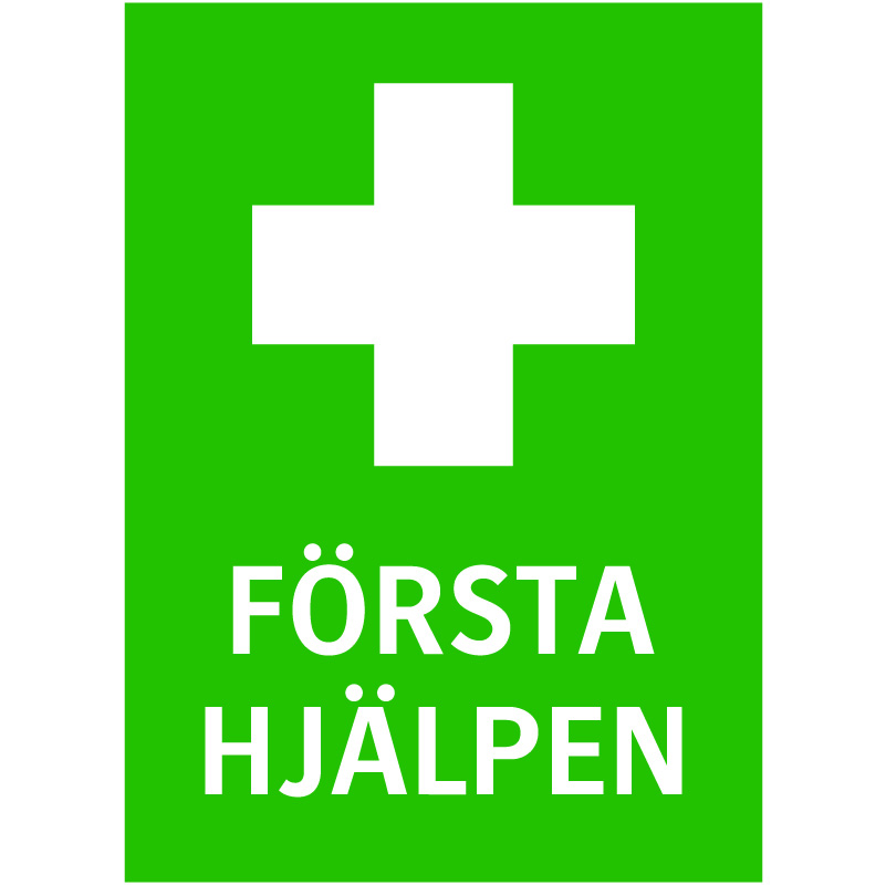 Skylt för väggmontage, 435x600mm